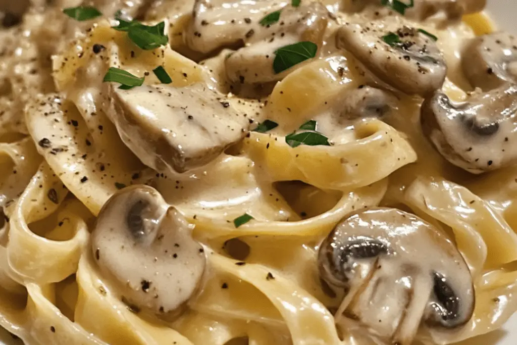 Creamy Taleggio and Mushroom Pasta – Ellie Kitchen