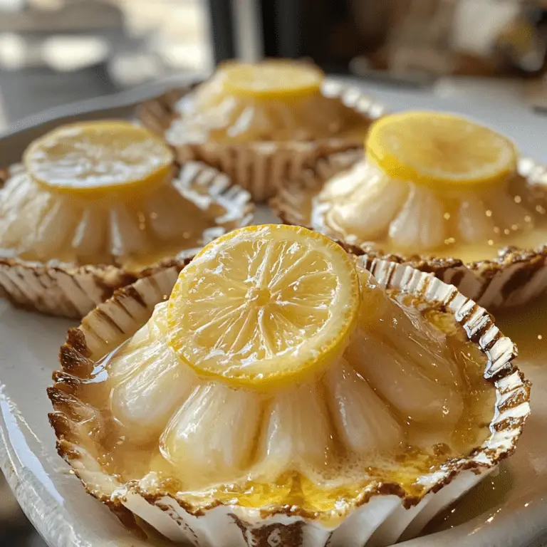 Lemon Butter Scallops: A Light and Flavorful Seafood Delight – Ellie ...
