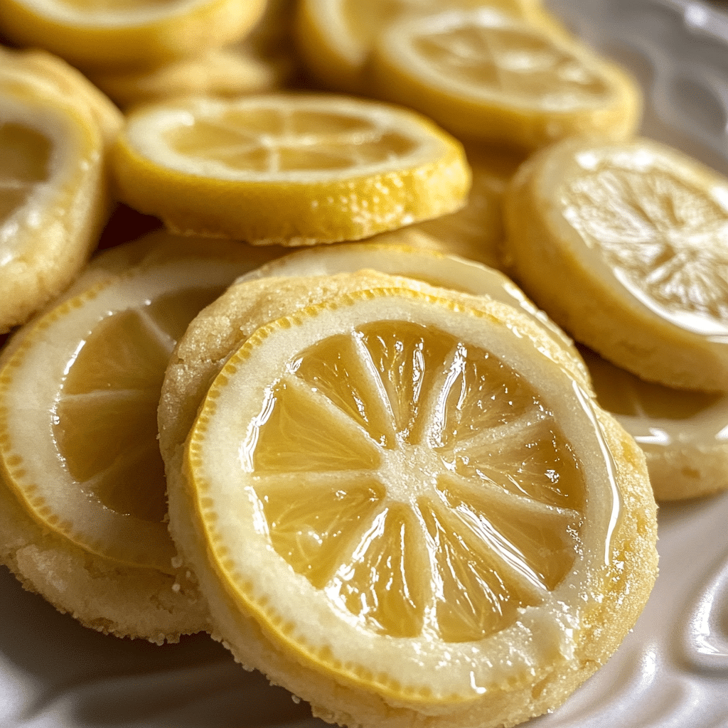 Zesty Lemon Meltaway Cookies – Ellie Kitchen
