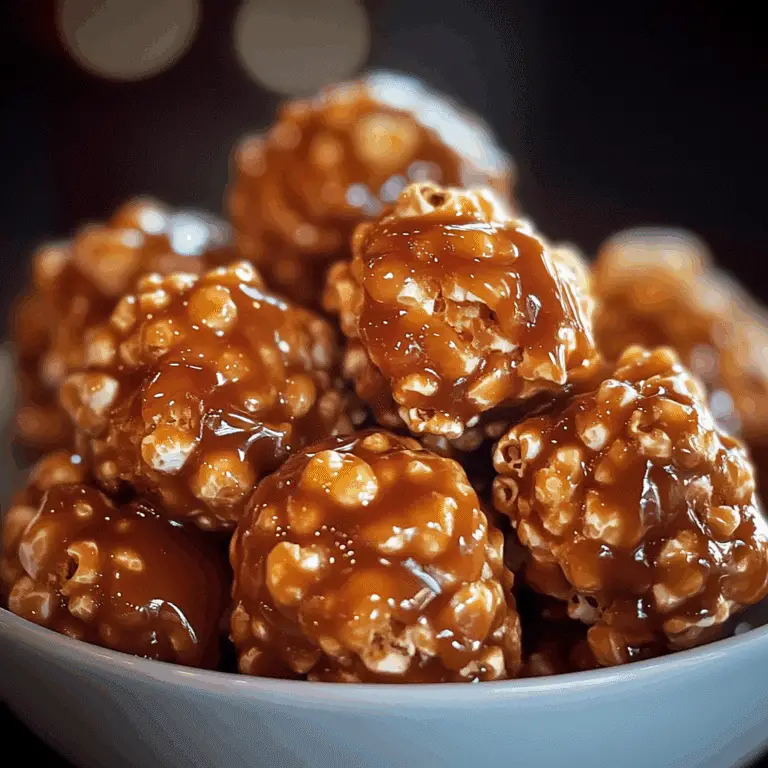 Caramel Popcorn Balls – Ellie Kitchen