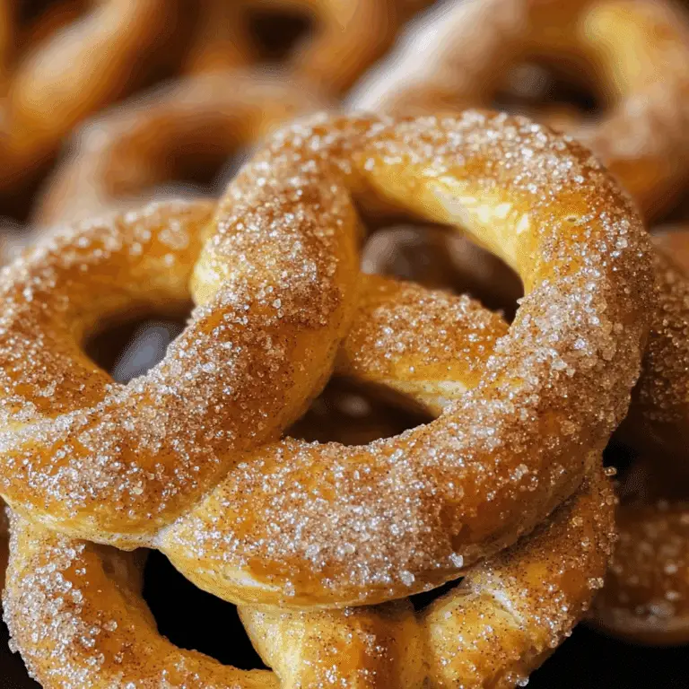 Cinnamon Sugar Soft Pretzels – Ellie Kitchen