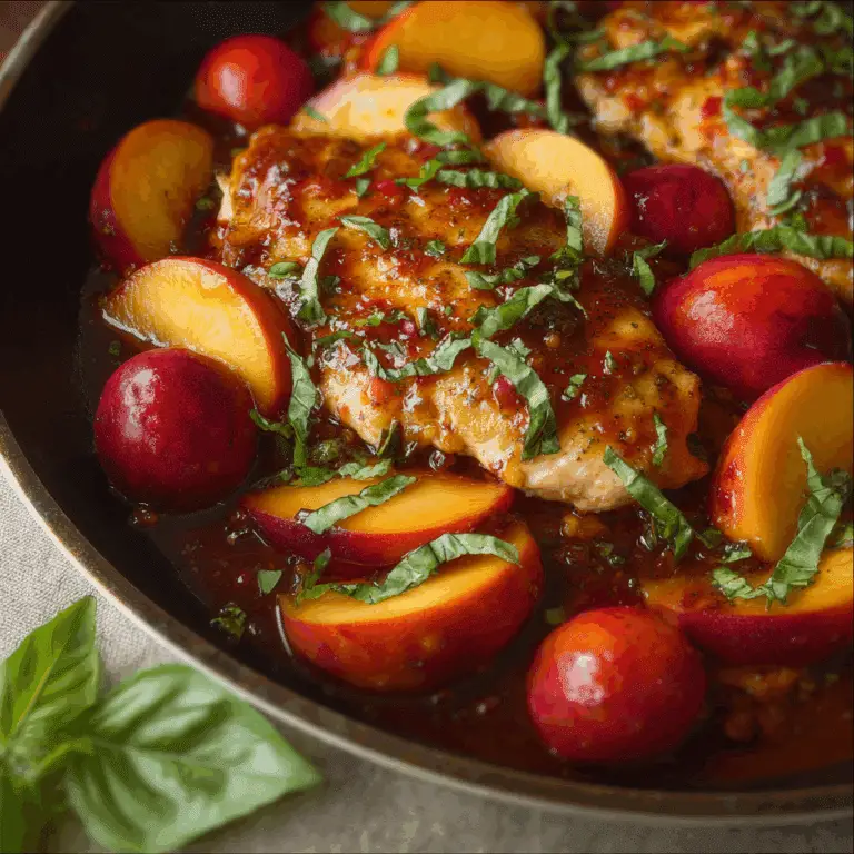 Why Skillet Caprese Peach Chicken Is a Must-Try Dish – Ellie Kitchen
