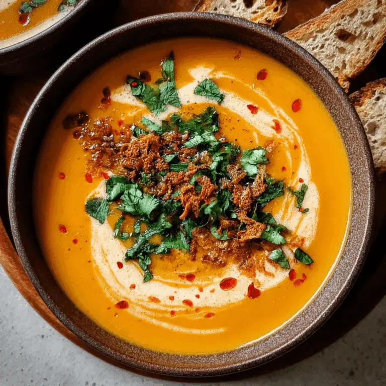 Sweet Potato Soup with Cumin and Crunchy Toppings Magic – Ellie Kitchen