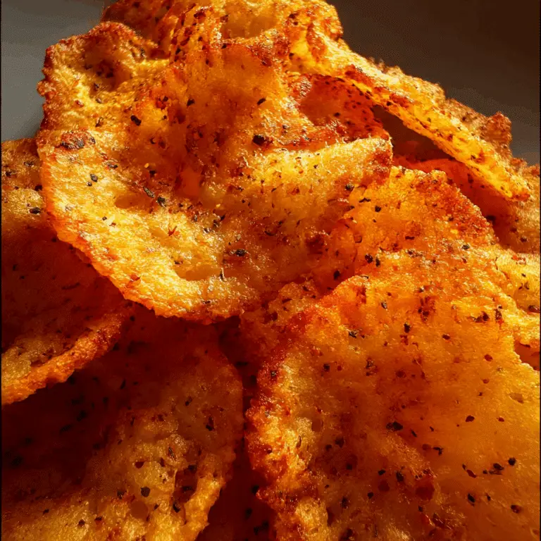 Crunchy Cheesy Crisps – Ellie Kitchen