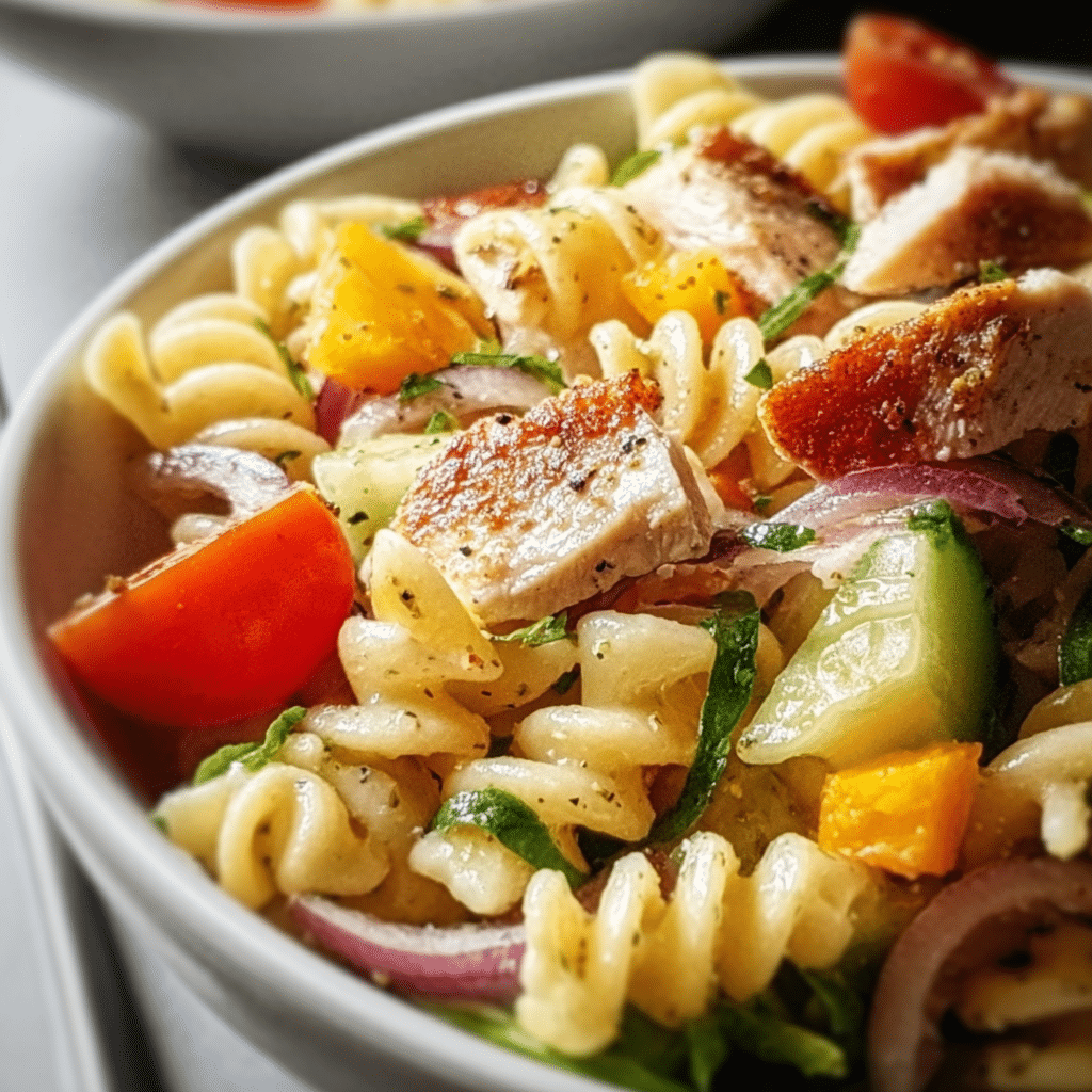Italian Chicken Pasta Salad – Ellie Kitchen