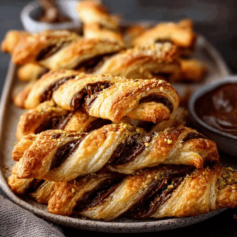 Puff Pastry Nutella Twists – Ellie Kitchen