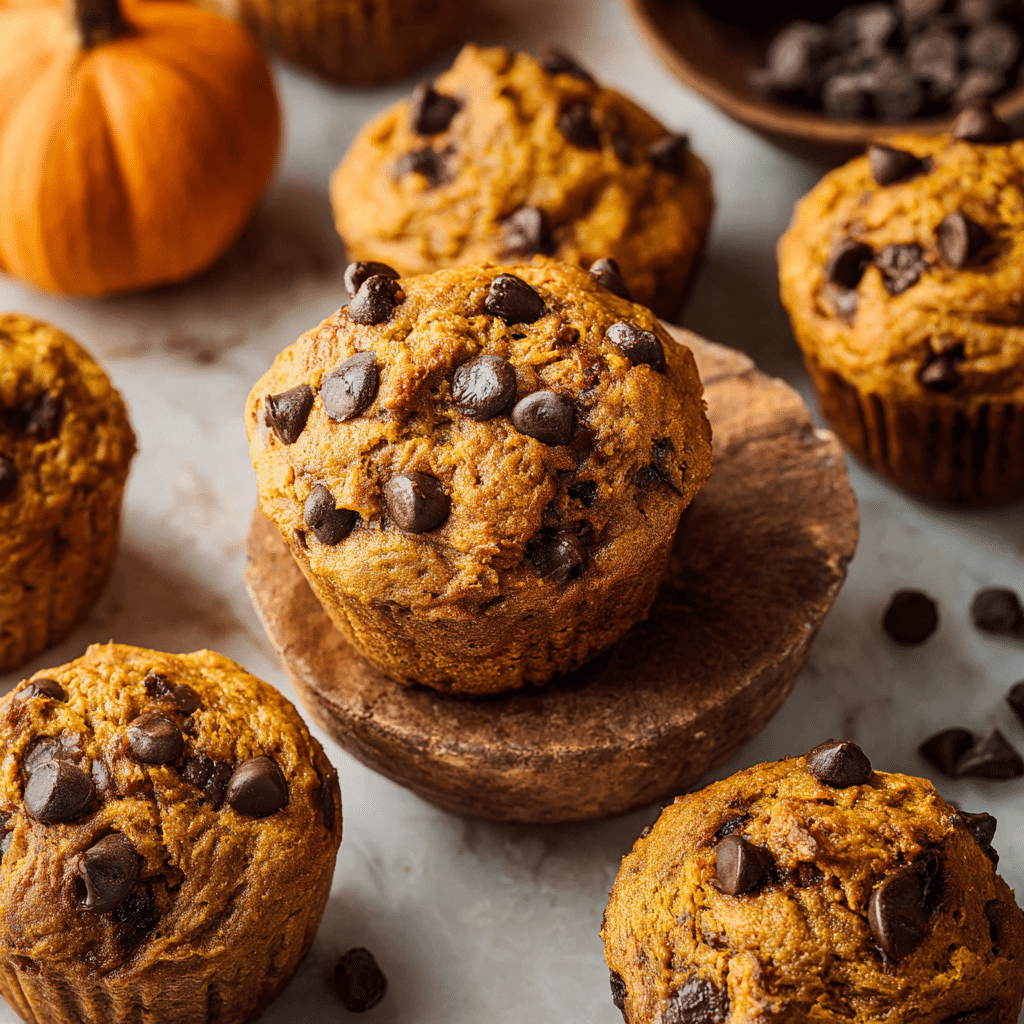 Pumpkin Chocolate Chip Muffins – Almond Butter Recipes – Ellie Kitchen