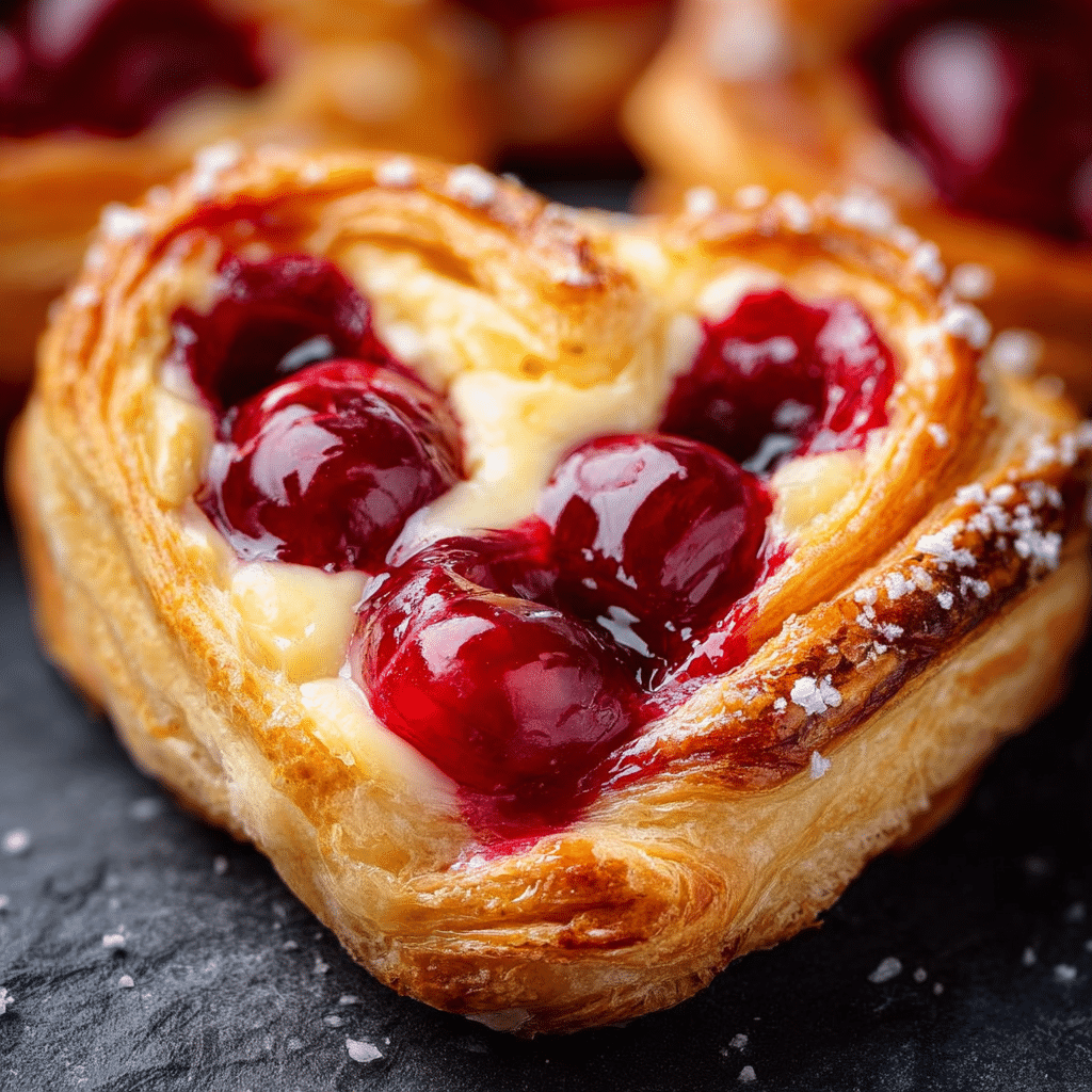 Easy Cherry Cheese Danish – Ellie Kitchen