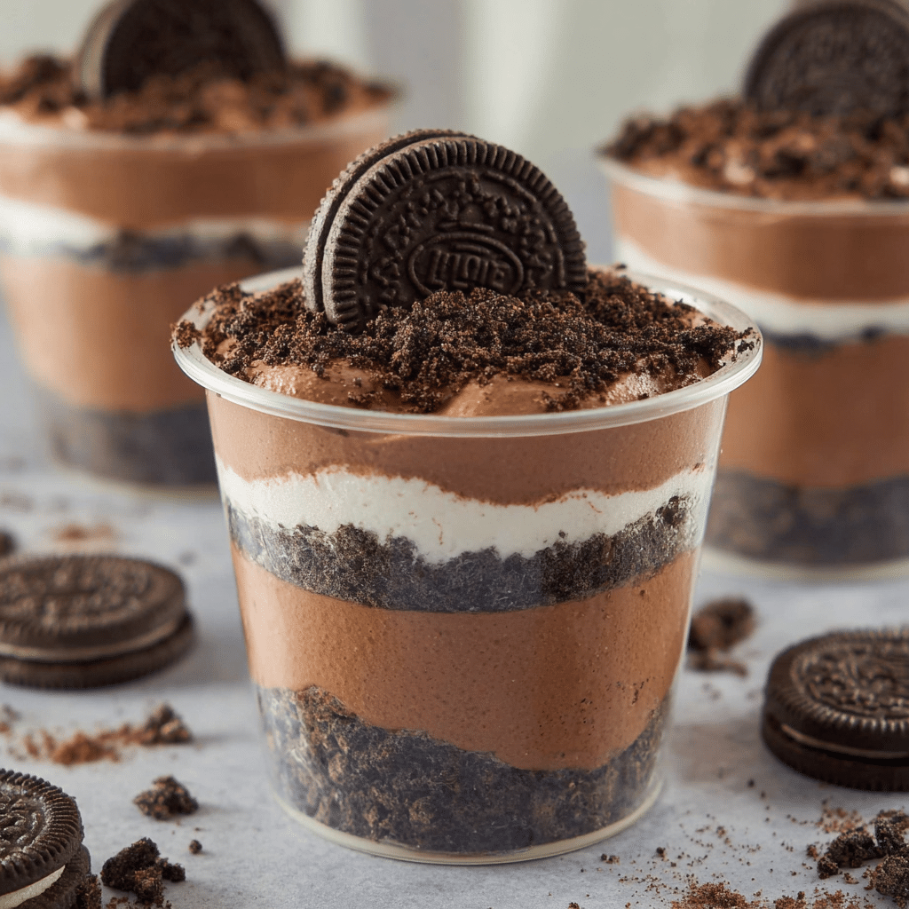 oreo chocolate mousse cups – Ellie Kitchen