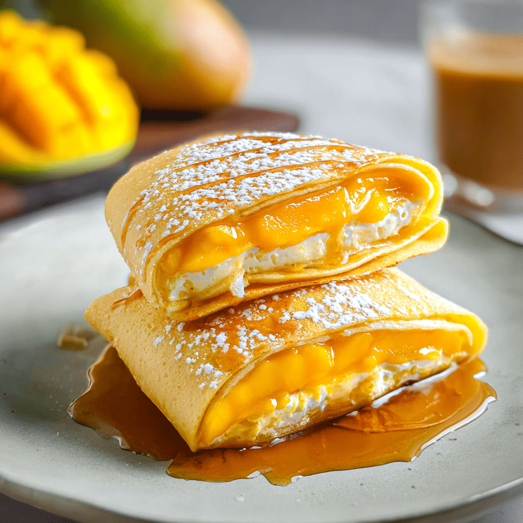 Mango Pancakes – Ellie Kitchen