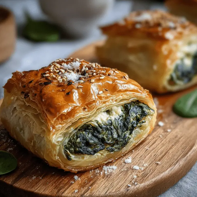Mediterranean Addictive Spinach Stuffed Pastry – Ellie Kitchen
